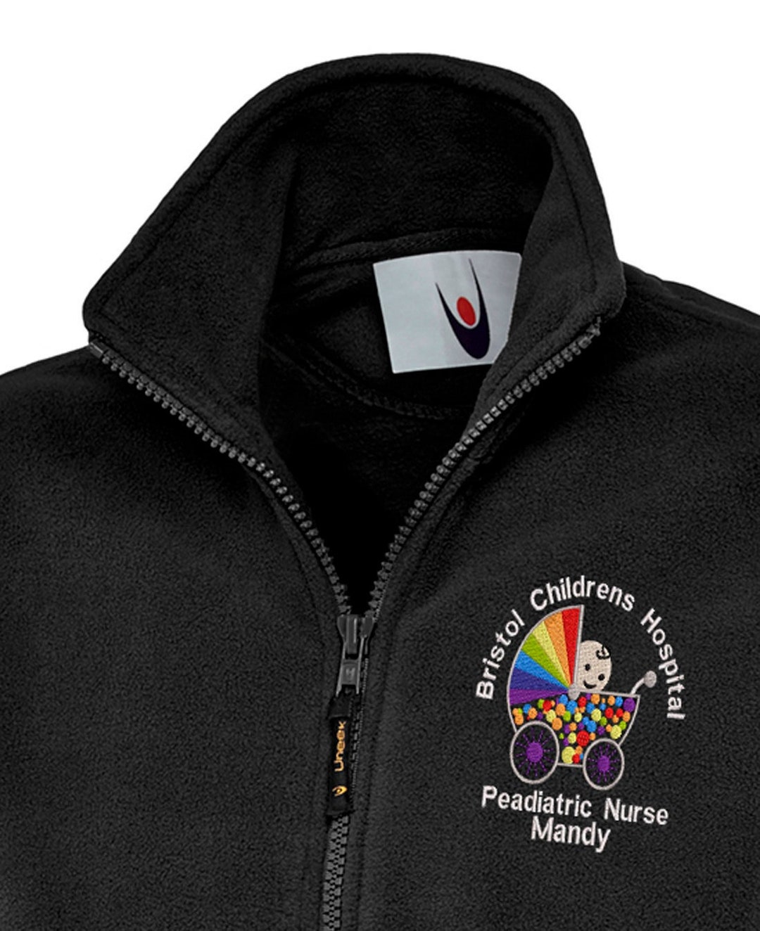 NHS Rainbow Pram Design for Maternity/paediatric Staff, Personalised ...