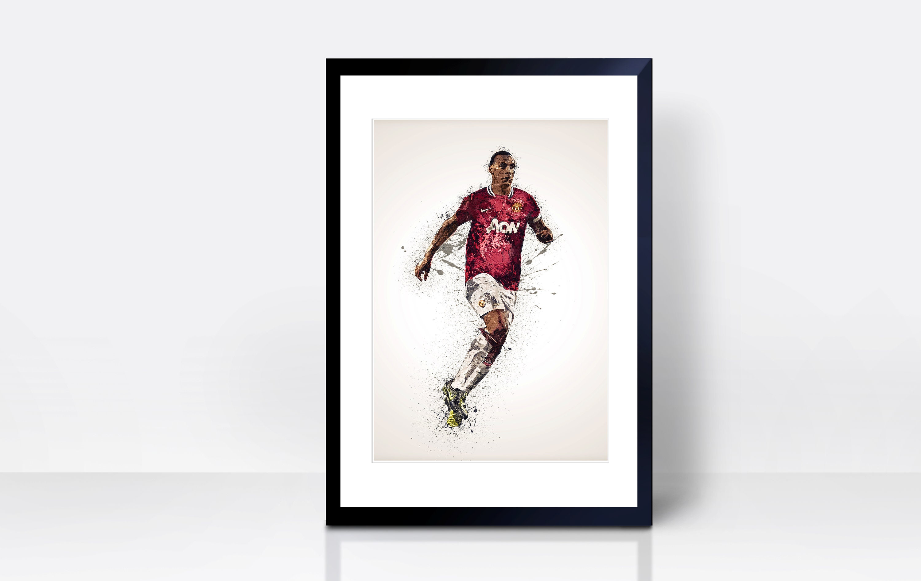 Rio Ferdinand United THICK CARDSTOCK Wall Print | Wall Art | Gift ...