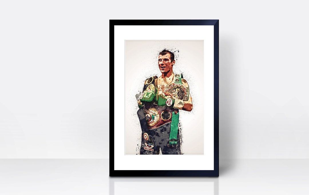 Joe Calzaghe THICK CARDSTOCK Wall Print | Wall Art | Gift | Home Decor ...
