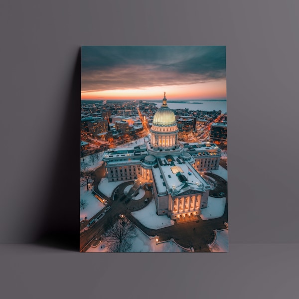Wisconsin Capitol - Etsy