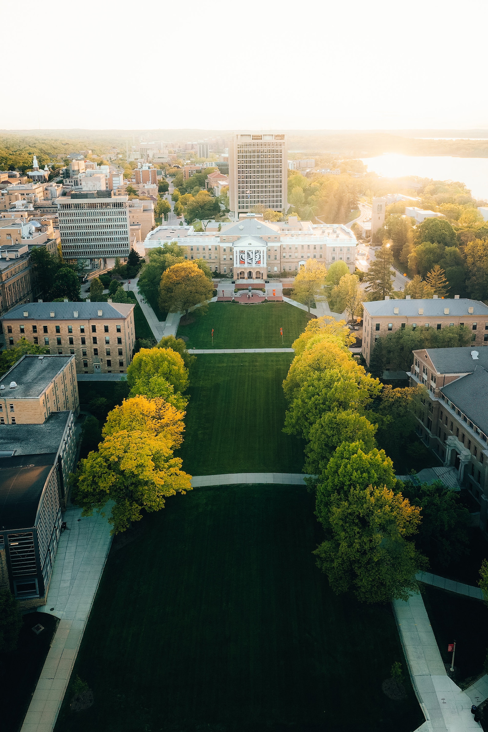 Bascom Hill on Uw-madison Campus in Madison Wisconsin - Etsy UK