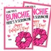 PRINTABLE I Like You a Bunchie Valentine Gift Tag | Classroom ...