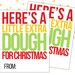 PRINTABLE Extra Dough for Christmas Gift Tag | Gift Exchange Friend ...