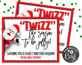 PRINTABLE Have Your Elf a Merry Lil Christmas Holiday Editable Gift Tag ...