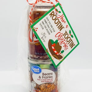 PRINTABLE Rootin' Tootin' Christmas Editable Gift Tag Root Beer & Beans ...