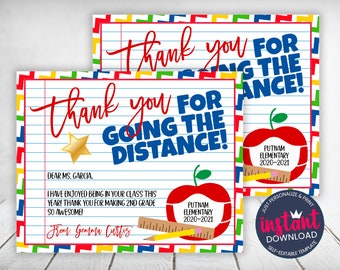 A Waffle Lot Teacher Thank You Appreciation Gift Tag Virtual School PTA ...