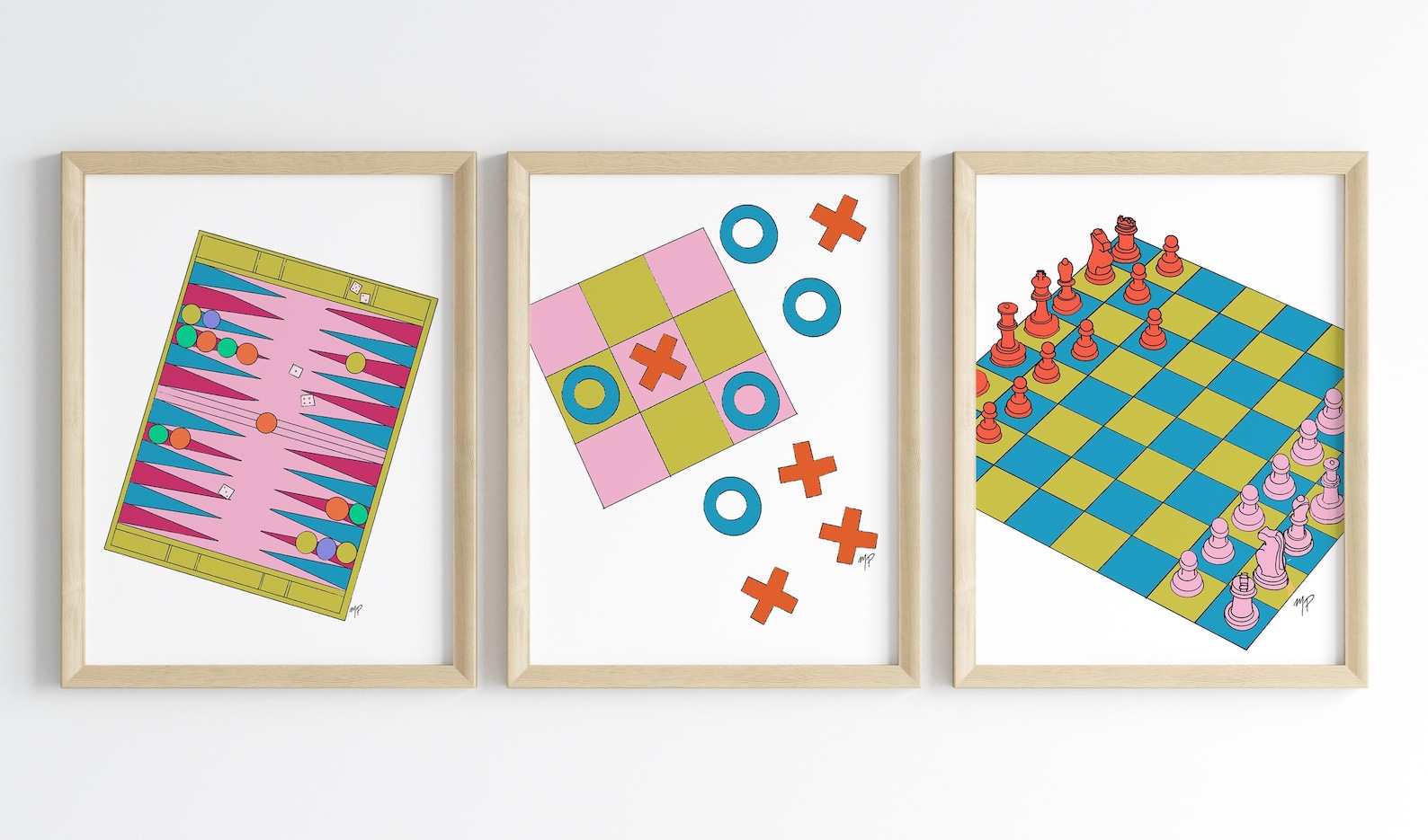 Dominoes Art Print: Colorful Game Room Poster (digital Download) - Etsy