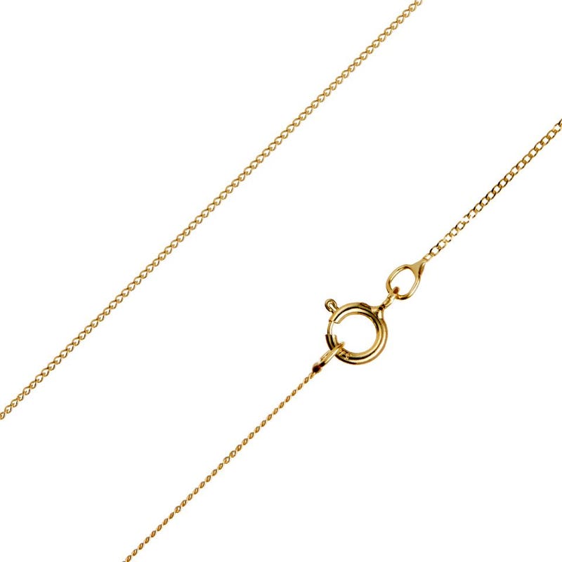 Vintage Solid Gold Curb - Etsy UK