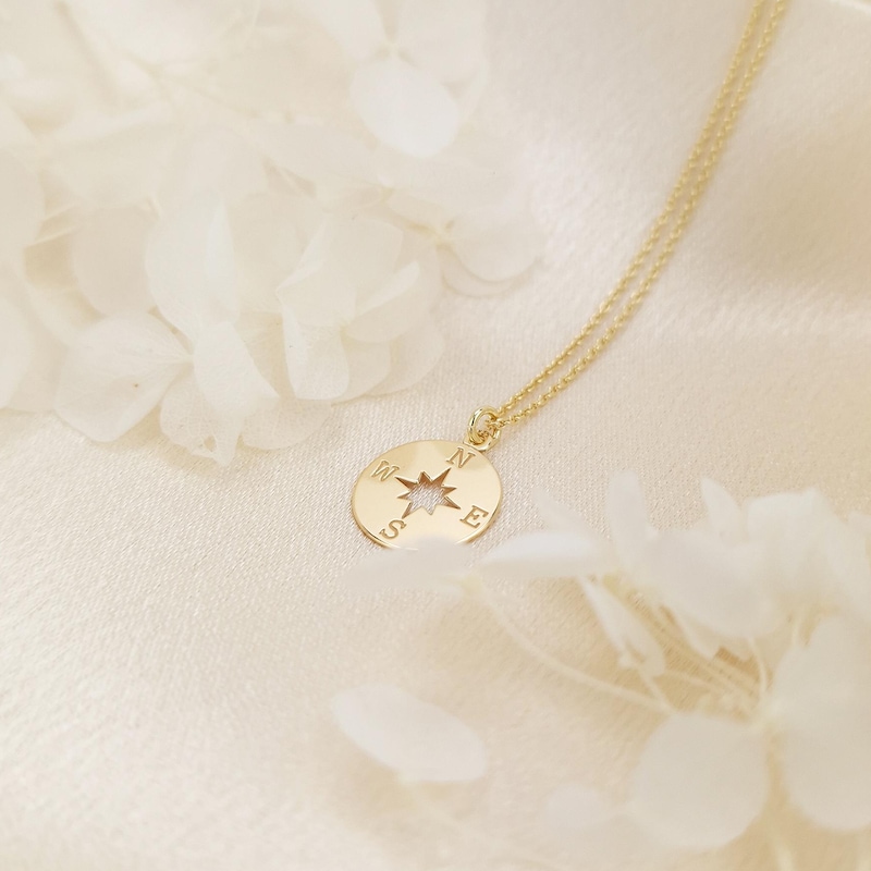 Gold Compass Ring Womens - Etsy UK