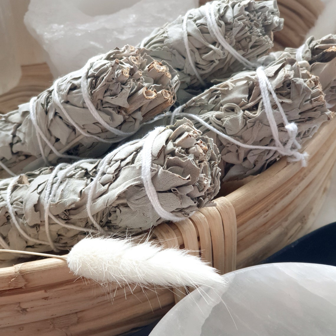 White Sage Sage Smudge Stick Sage Smudge Kit Sage Bundle - Etsy