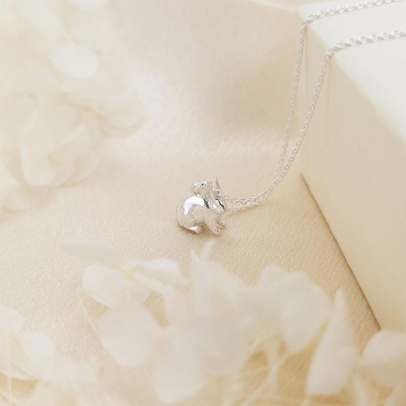 Bunny Lop Pendant - Etsy UK