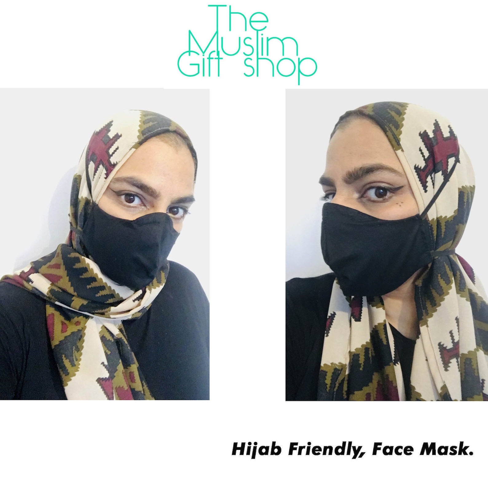 Face Masks Washable Hijab friendly. | Etsy