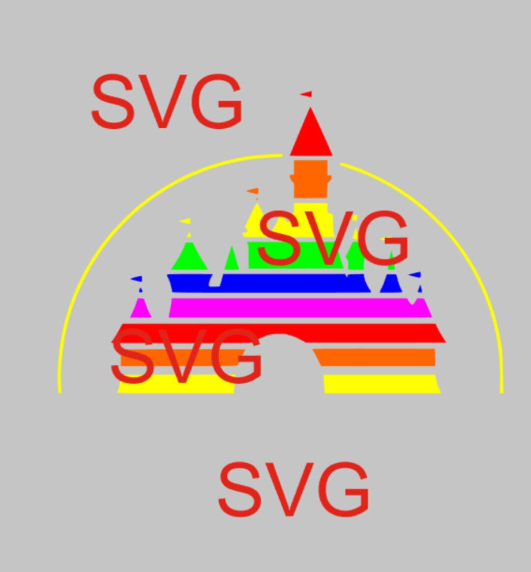 Rainbow Castle - Etsy