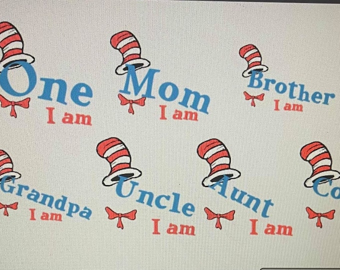 Dr.seuss Thing 1 Thing 2 Thing 3 Svg - Etsy