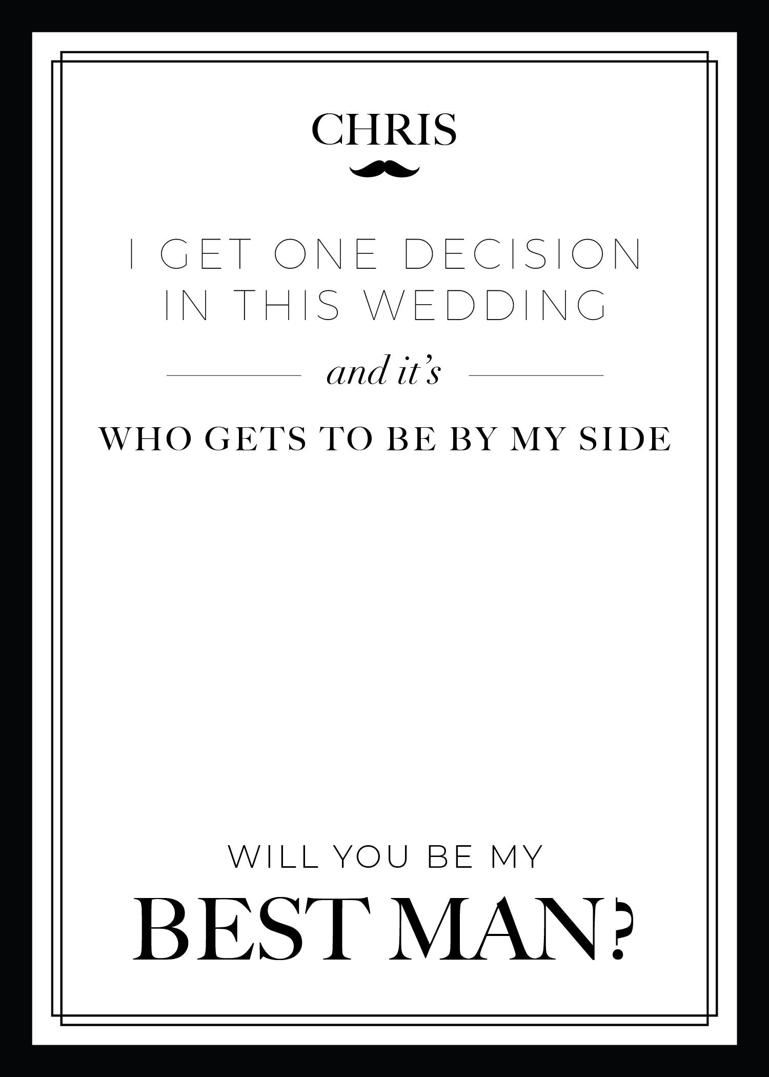 Will You Be My Best Man,will You Be My Best Man Card,will You Be My ...