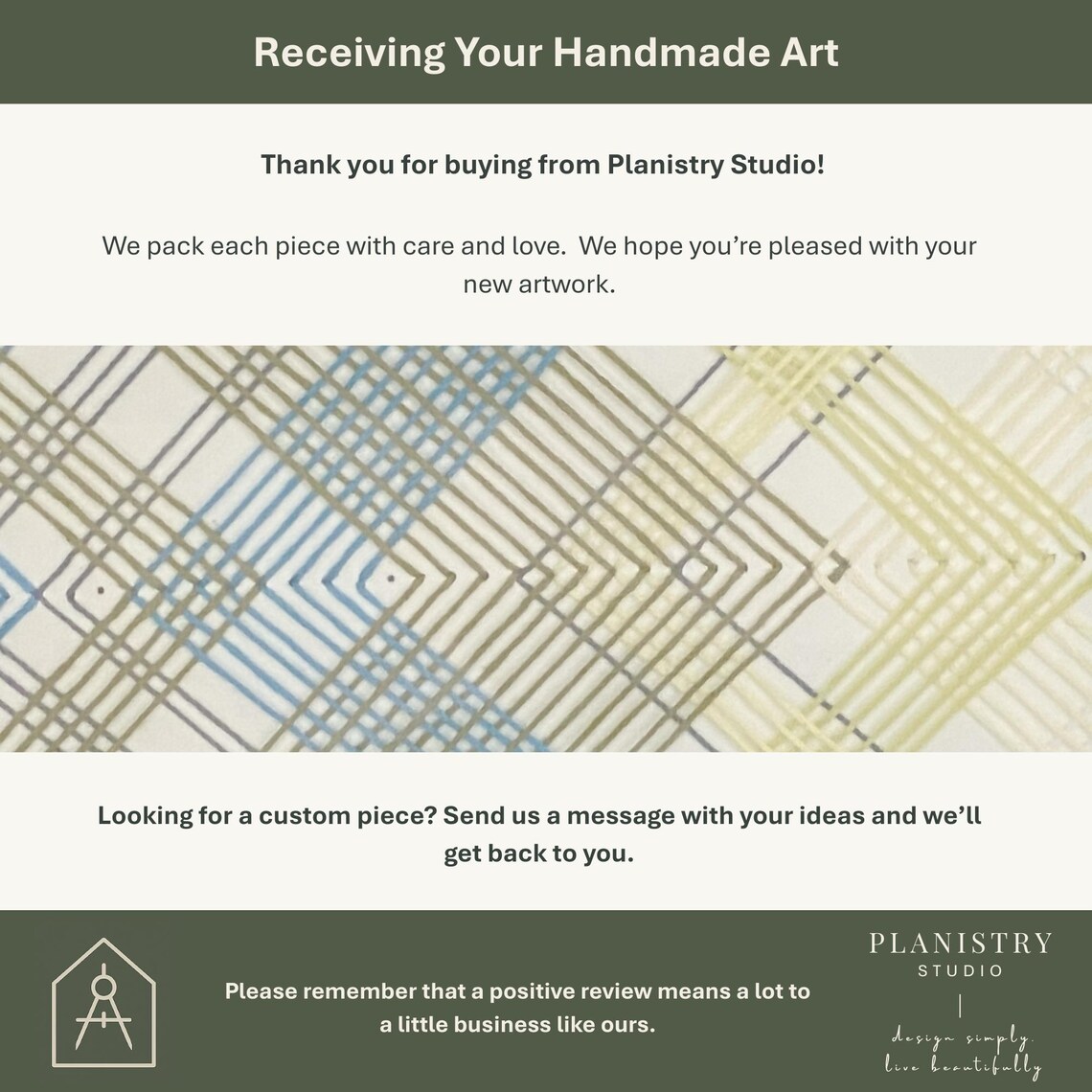 Artful Embroider #0602 | Embroidered Paper | Abstraction Geometry ...