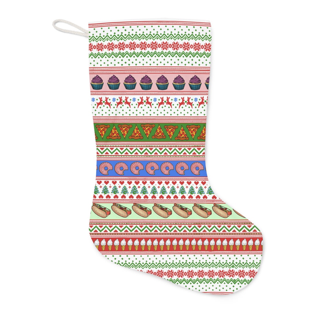 Fair-isle Stocking - Etsy