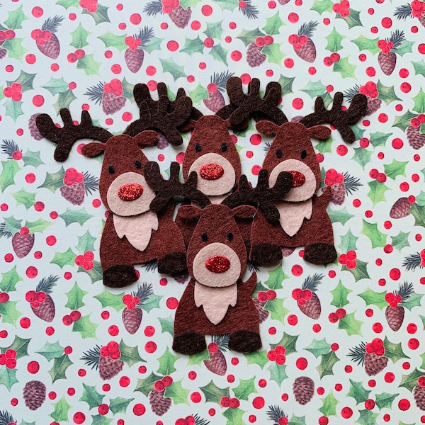 Felt Reindeer - Etsy