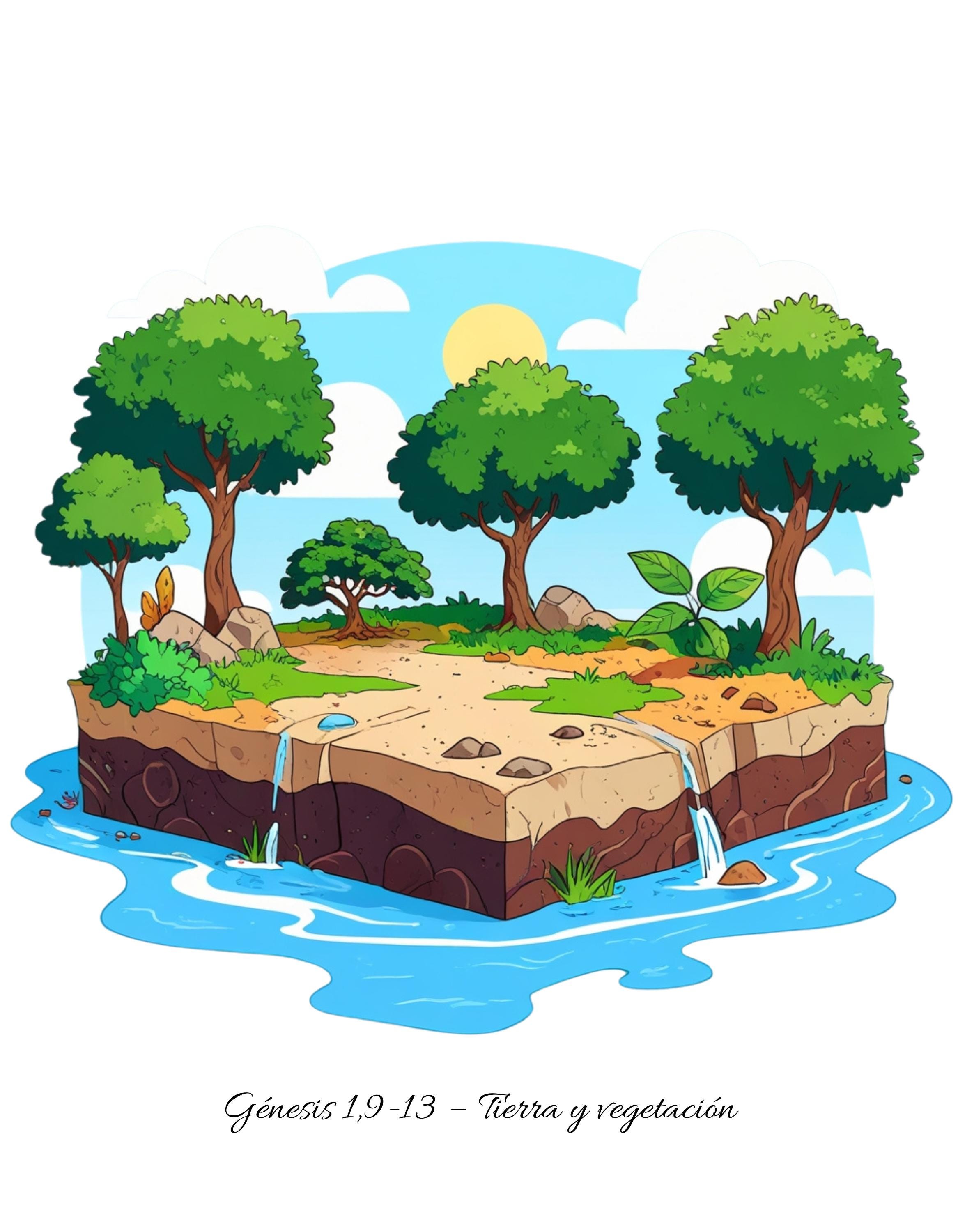 Bible SVG Pack - Days of Creation (genesis 1) | Christian Clipart Pdf ...