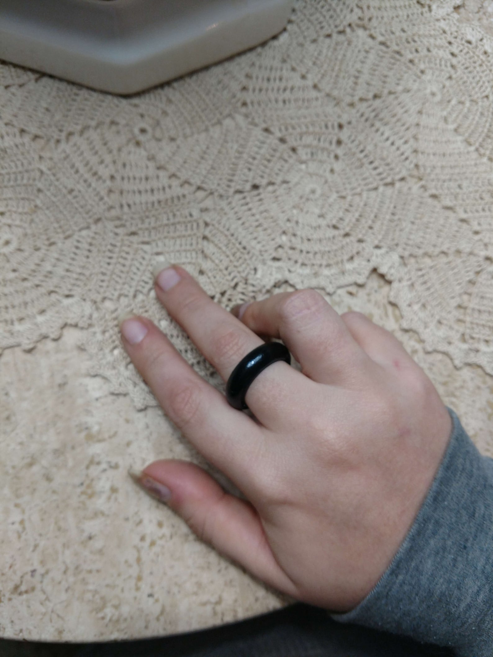 Resin Black Asexual / Asexuality and White Aromantic Rings in - Etsy