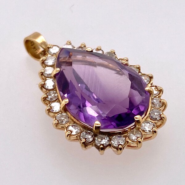 Amethyst Pendant - Etsy