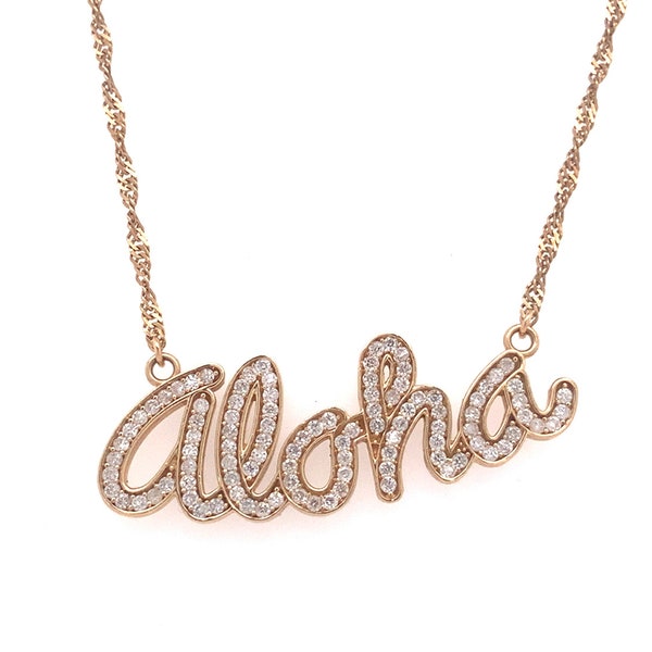 Aloha Necklace - Etsy