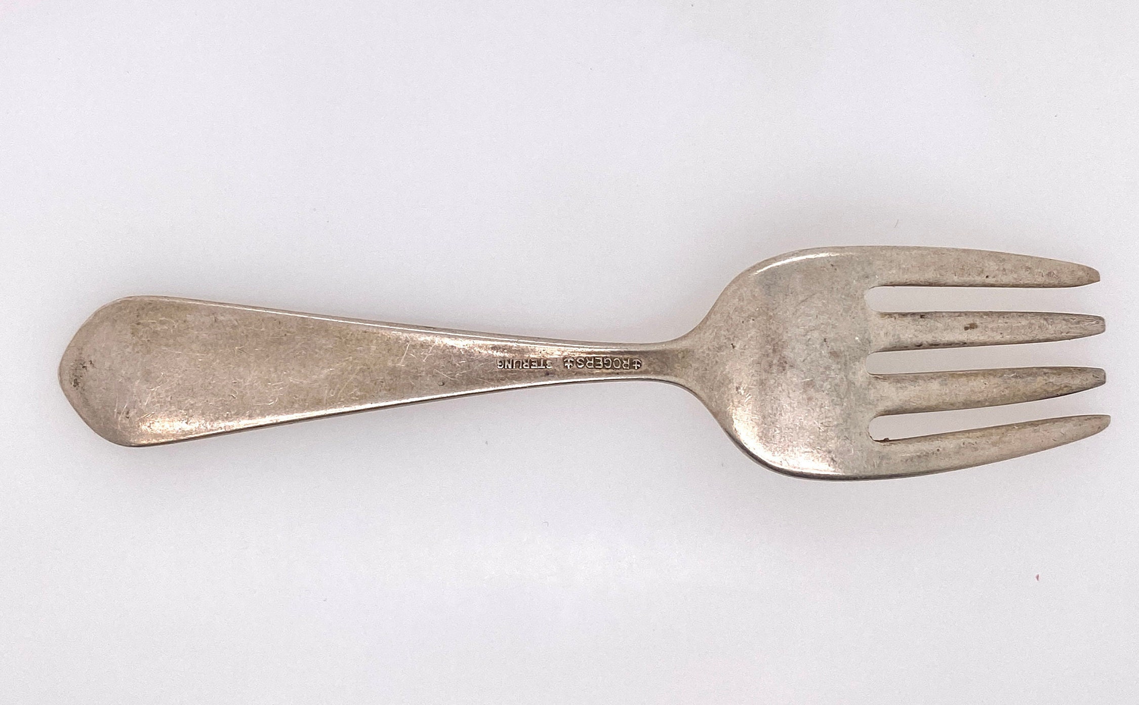 Vintage Little Boy Blue Sterling Silver Mini Fork Signed | Etsy