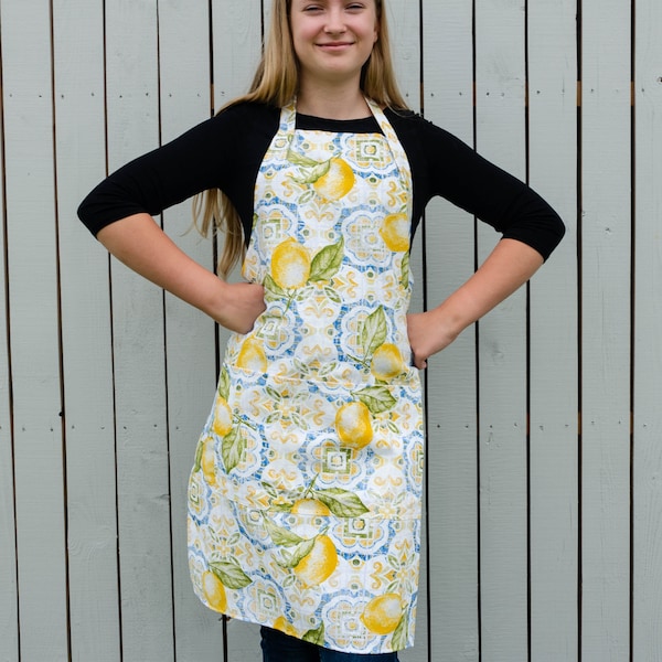 Lemon Apron - Etsy