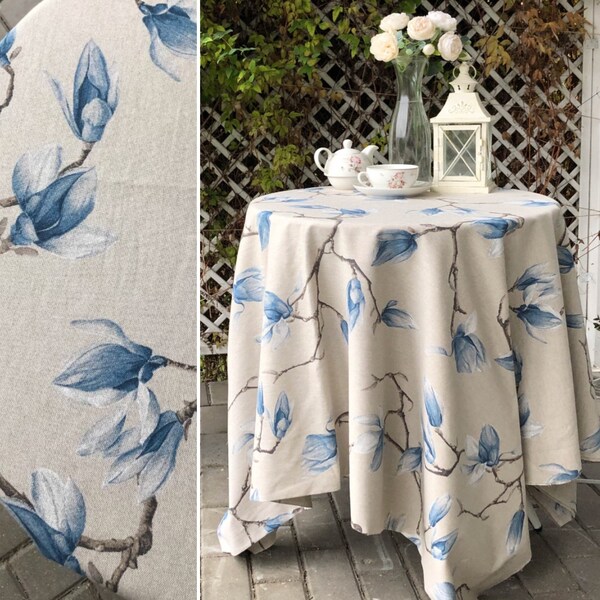 Magnolia Tablecloth - Etsy