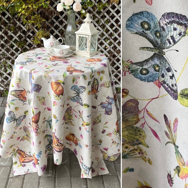 Butterfly Tablecloth - Etsy