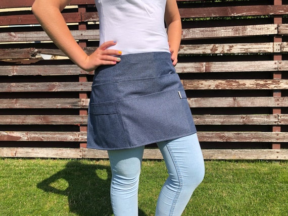 Waterproof Garden Apron Blue Water Resistant Apron for - Etsy