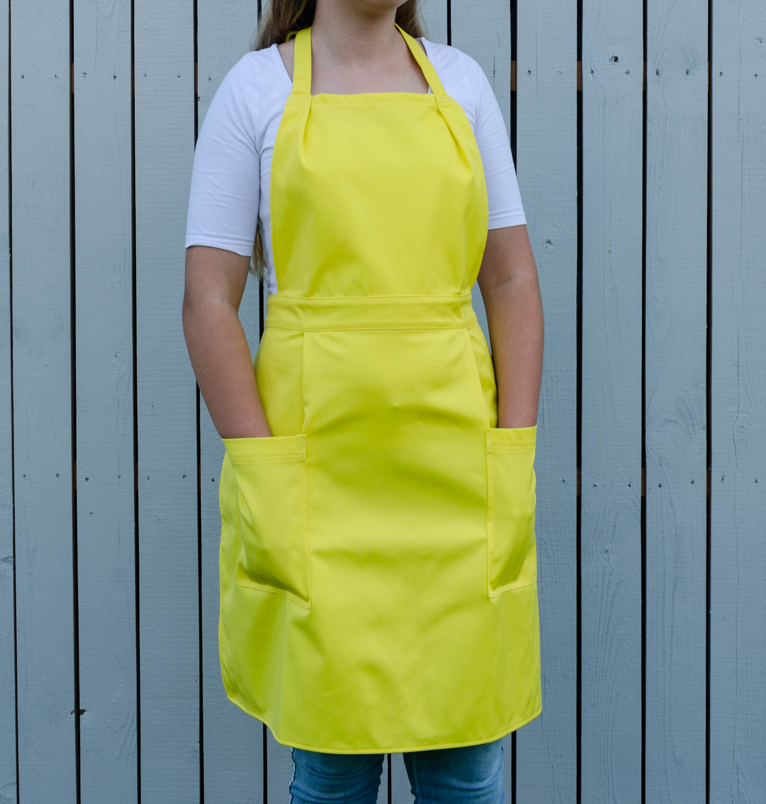 Aprons for Women. Yellow Full Apron for Woman Woman Apron - Etsy