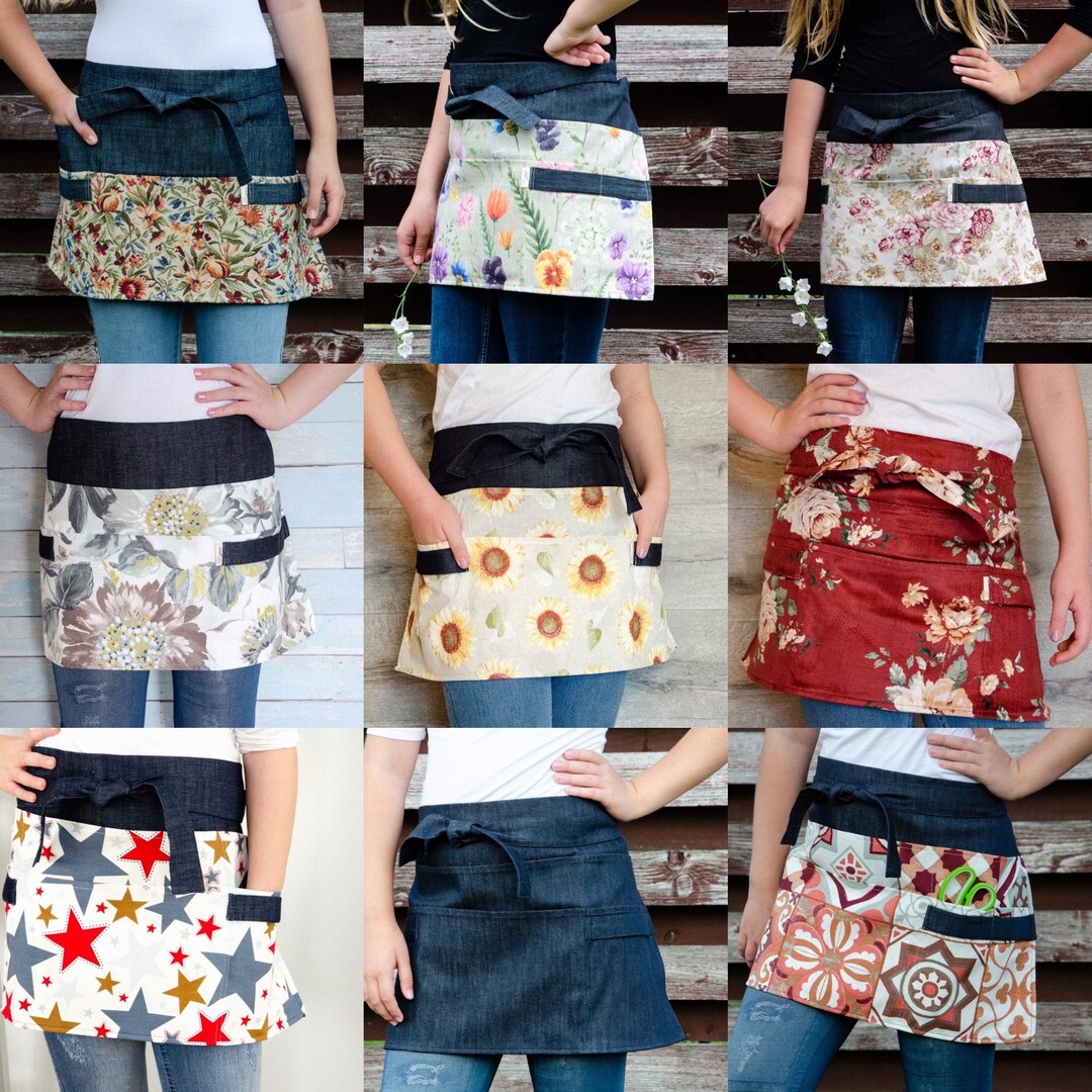 Wholesale Pack 20 Garden Aprons. Gardening Aprons Mix Pack With Various ...