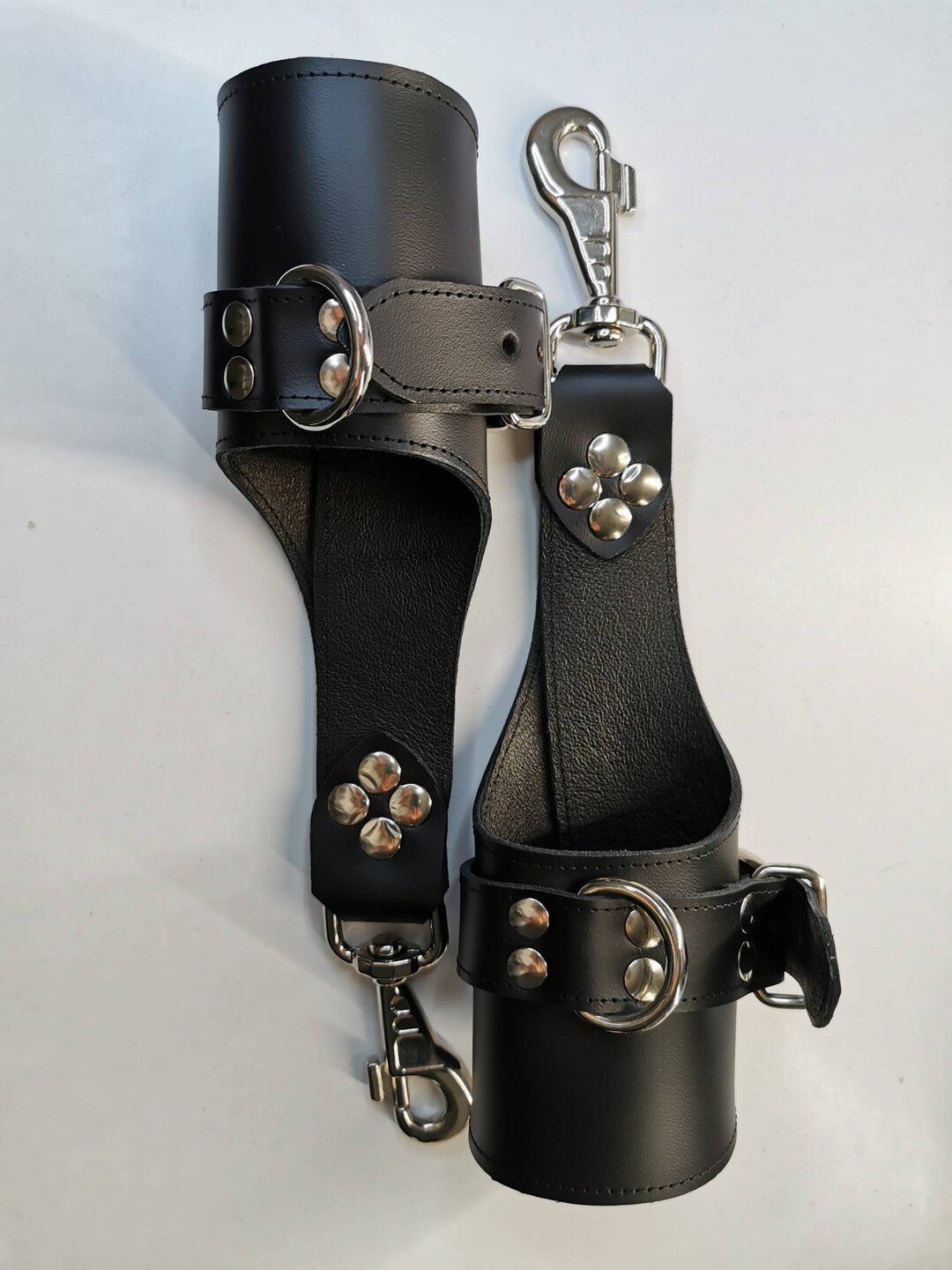 Premium Model Suspension Handcuffs for Hanging Natural Leather Bands ...