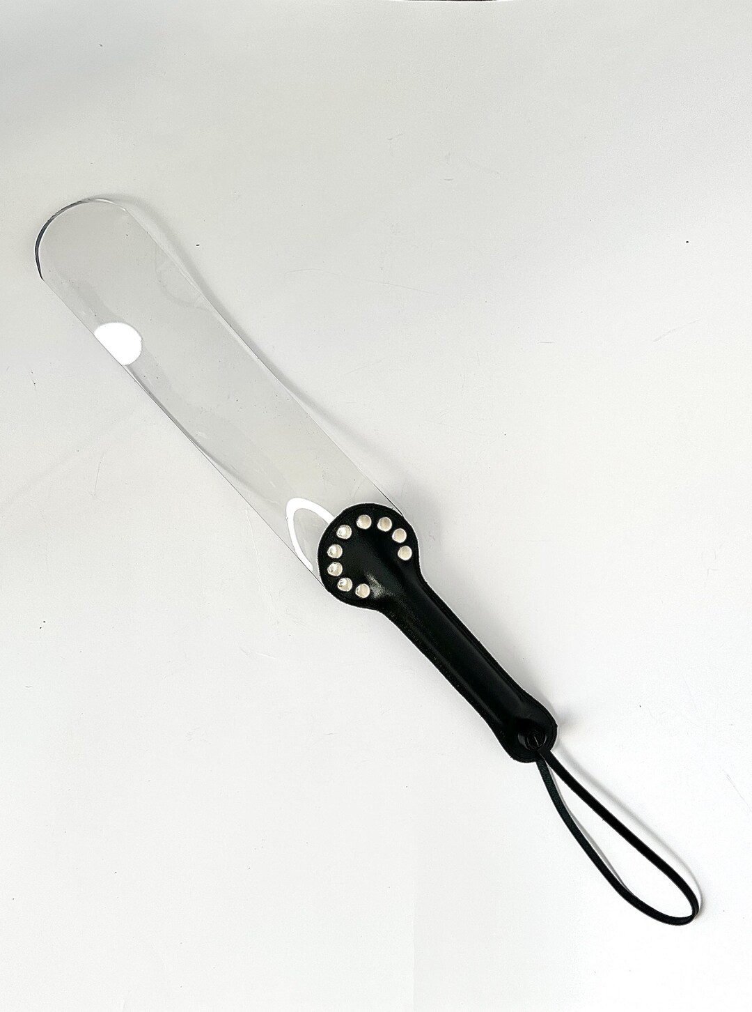 Spanking Paddle Whip Leather PVC Flogger BDSM BONDAGE Discipline Mature ...