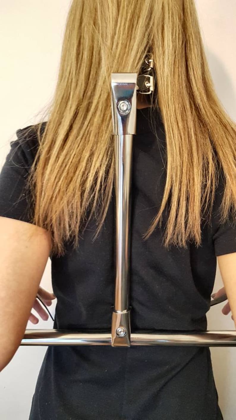 Hands and neck spreader bondage BDSM | Etsy