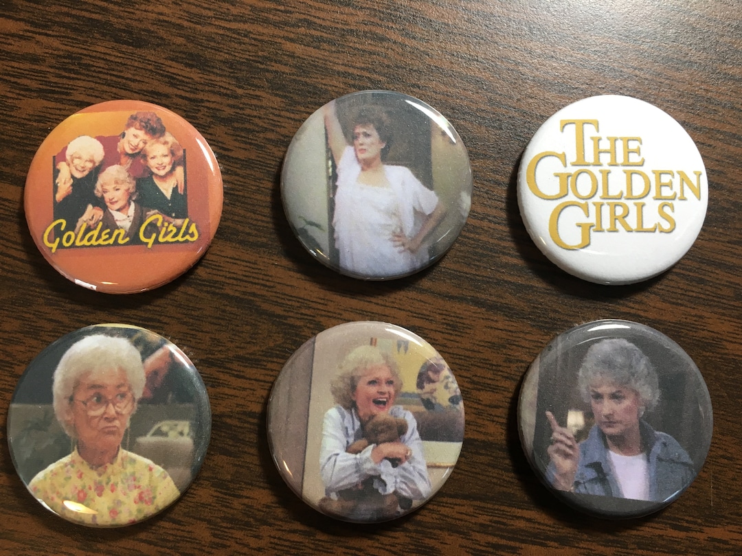 The Golden Girls Magnets or Pin Back Buttons - Etsy