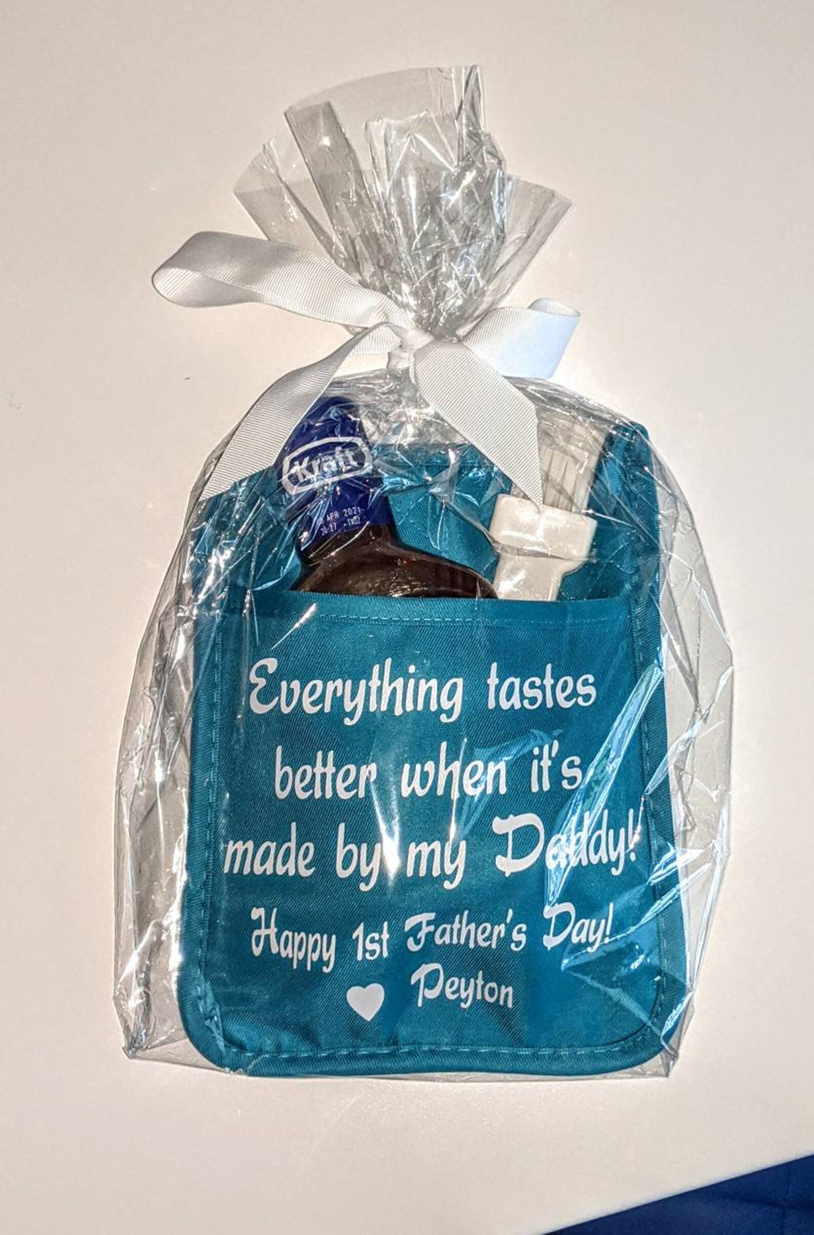 Personalized Oven Mitt Potholder Pot Holder Father's Day | Etsy