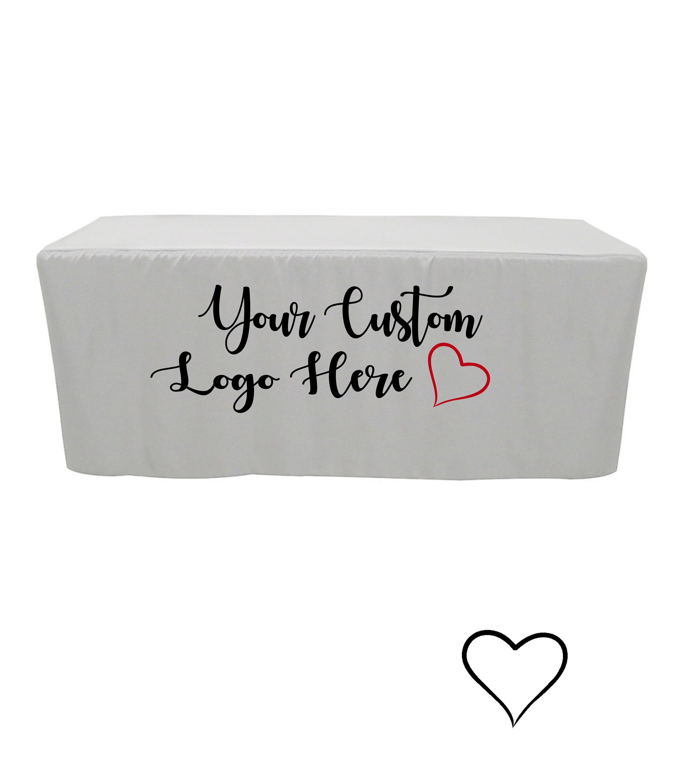 Personalized Tablecloth Promotional Custom Fitted Table Cloth - Etsy