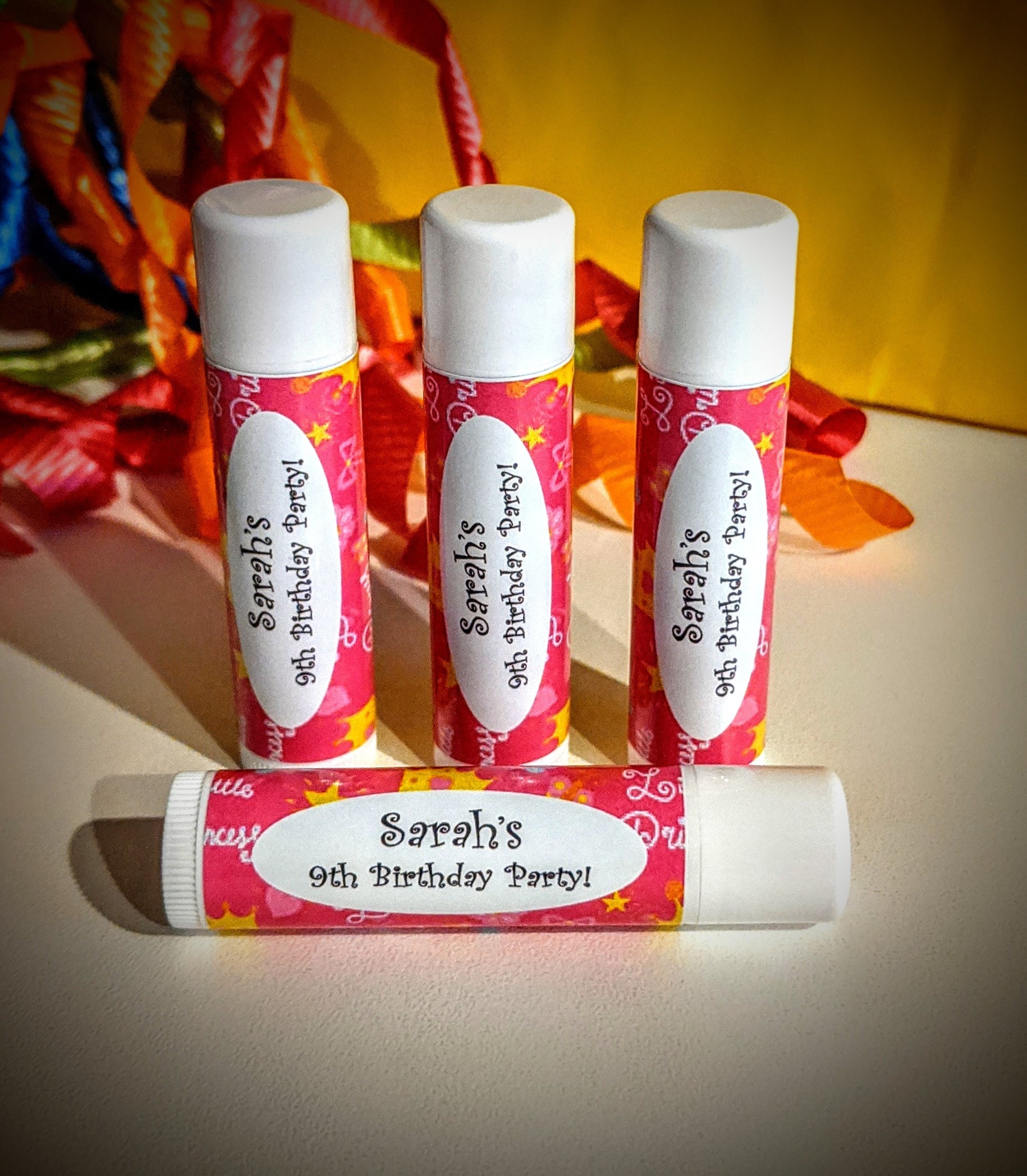 Personalized Chapstick Custom Lip Balm Personalized Birthday - Etsy