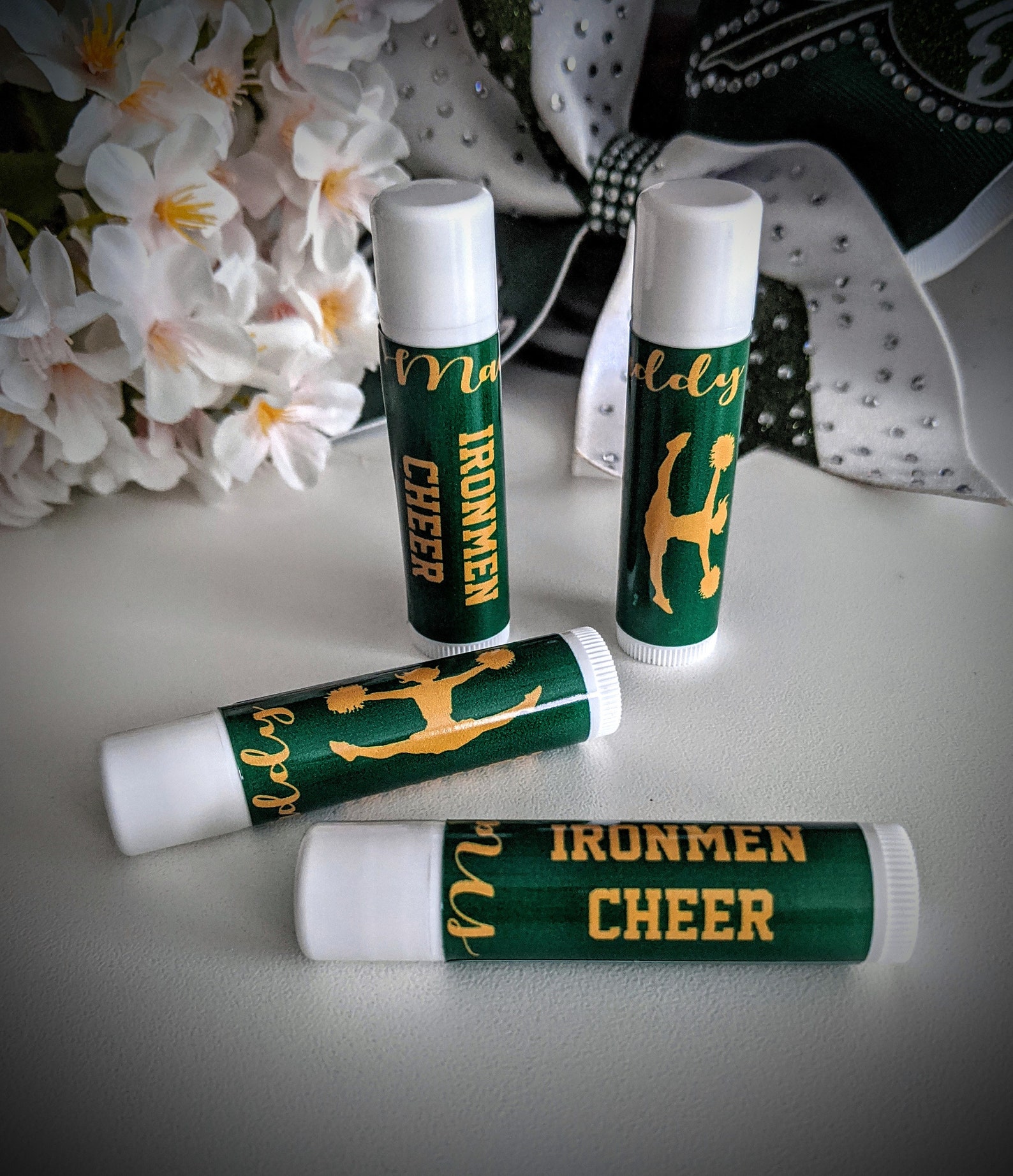 Personalized Chapstick Custom Lip Balm Cheerleader Gift Cheer - Etsy ...