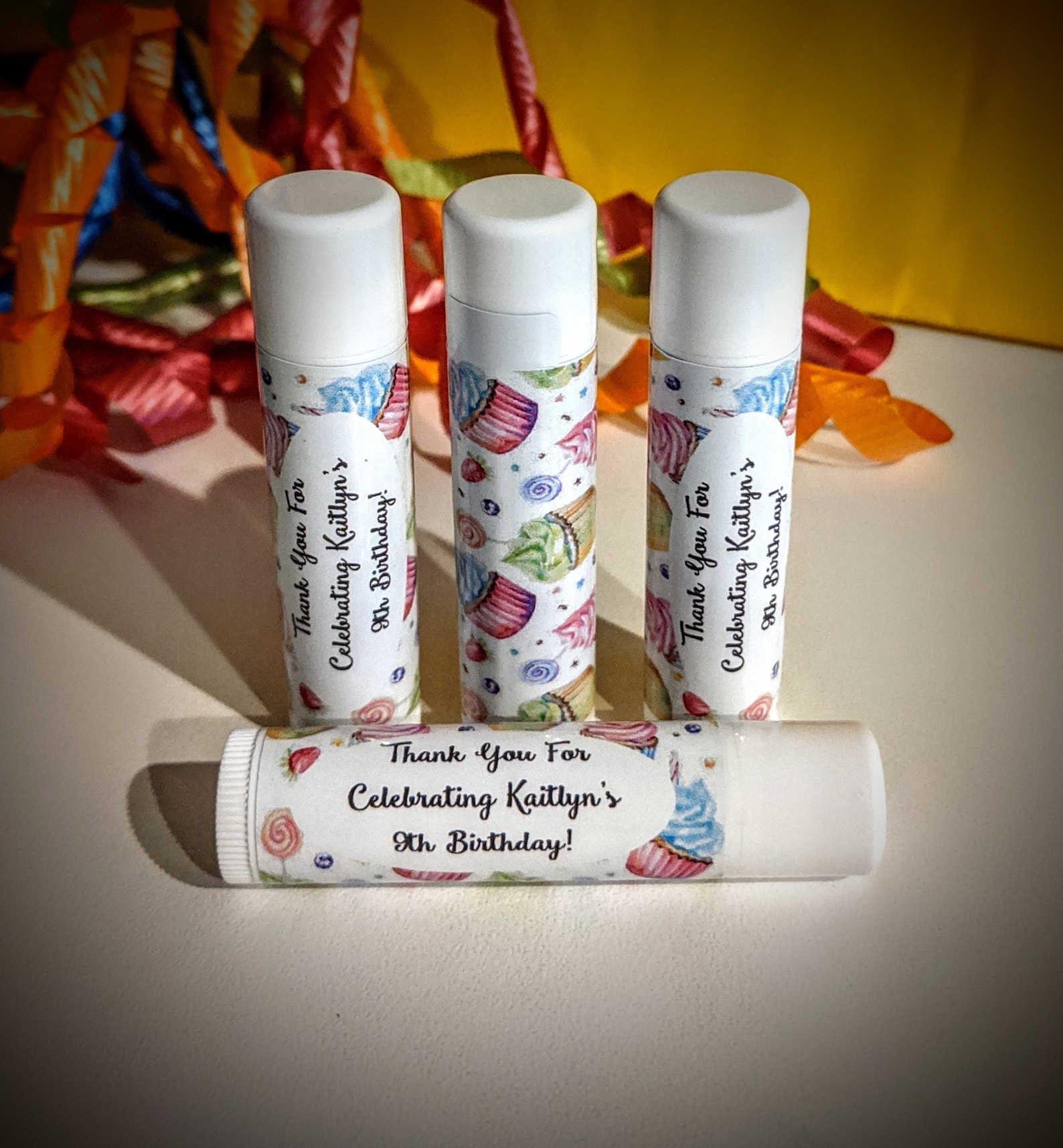 Personalized Chapstick Custom Lip Balm Personalized Birthday - Etsy