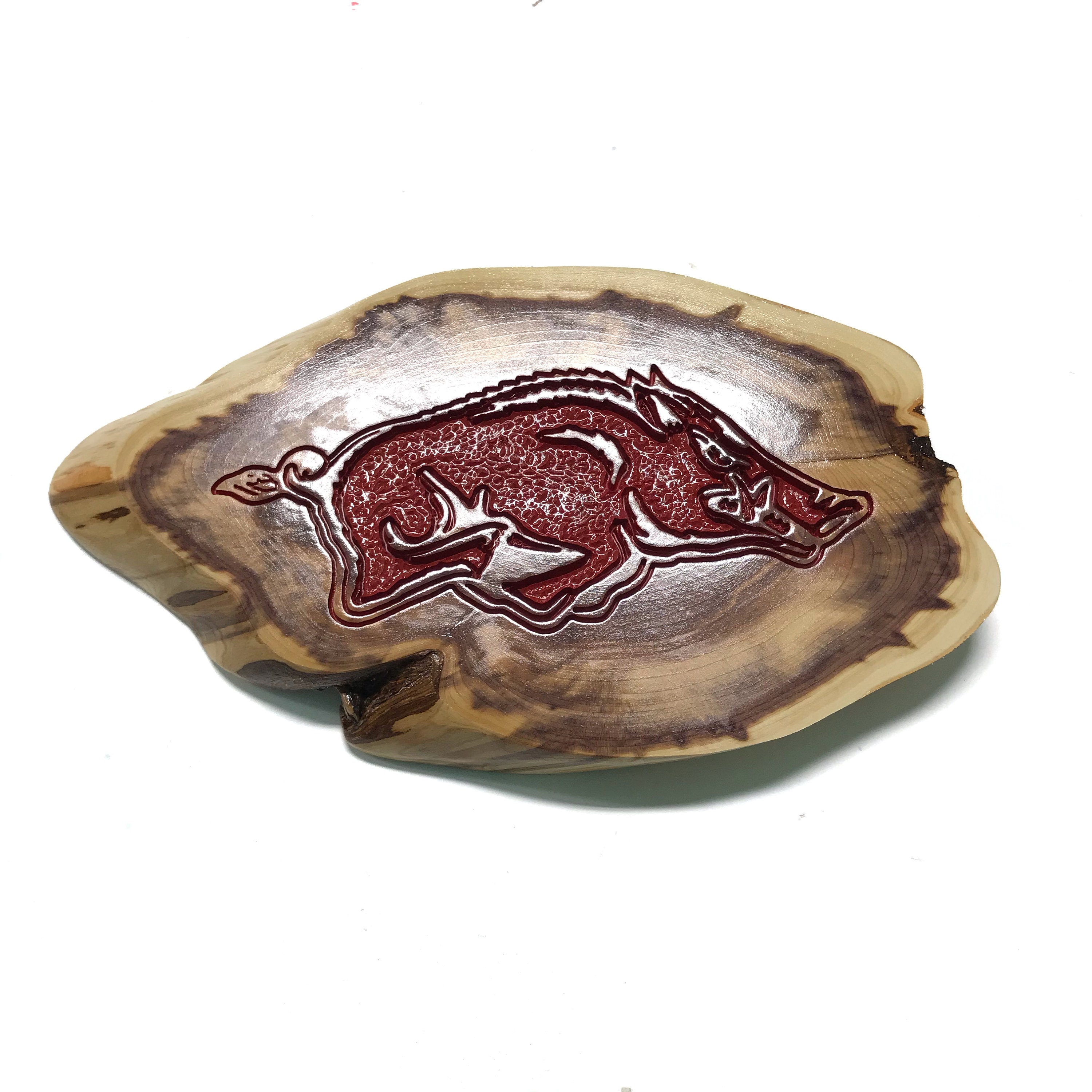 Arkansas Razorback Hog Sign Wooo Pig Sooie Wood Routed Sign - Etsy