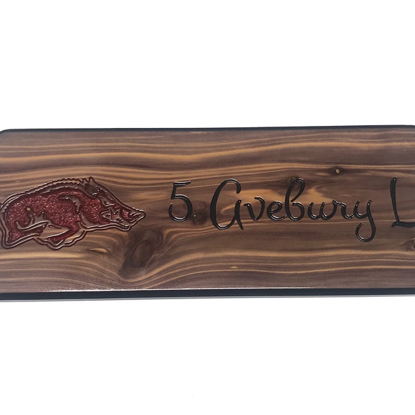 Arkansas Razorback Yard Decor - Etsy