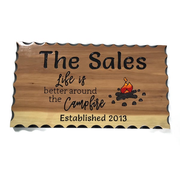 Wood Routered Signs - Etsy