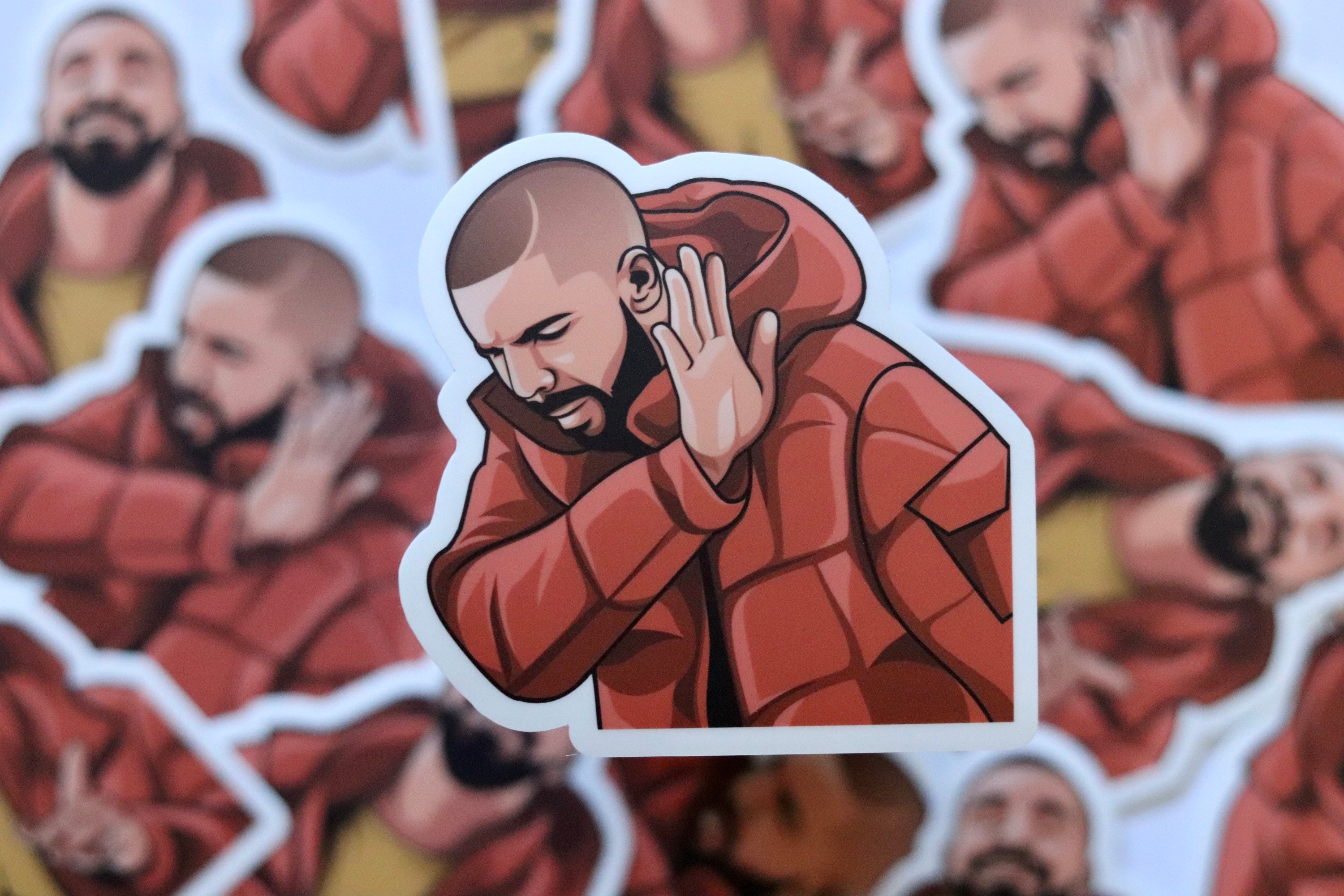 Drake Sticker Certified Lover Boy Drake Nah Meme - Etsy