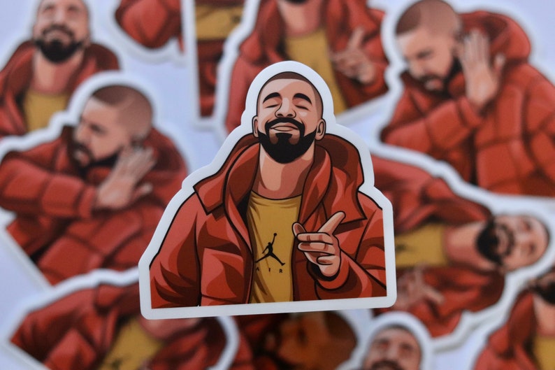 Drake Sticker Certified Lover Boy Drake Nah Meme - Etsy