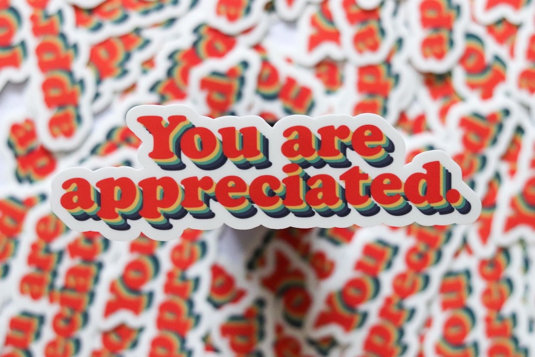 You Are Appreciated Sticker | Appreciation Gift | Hydro Flask Sticker ...