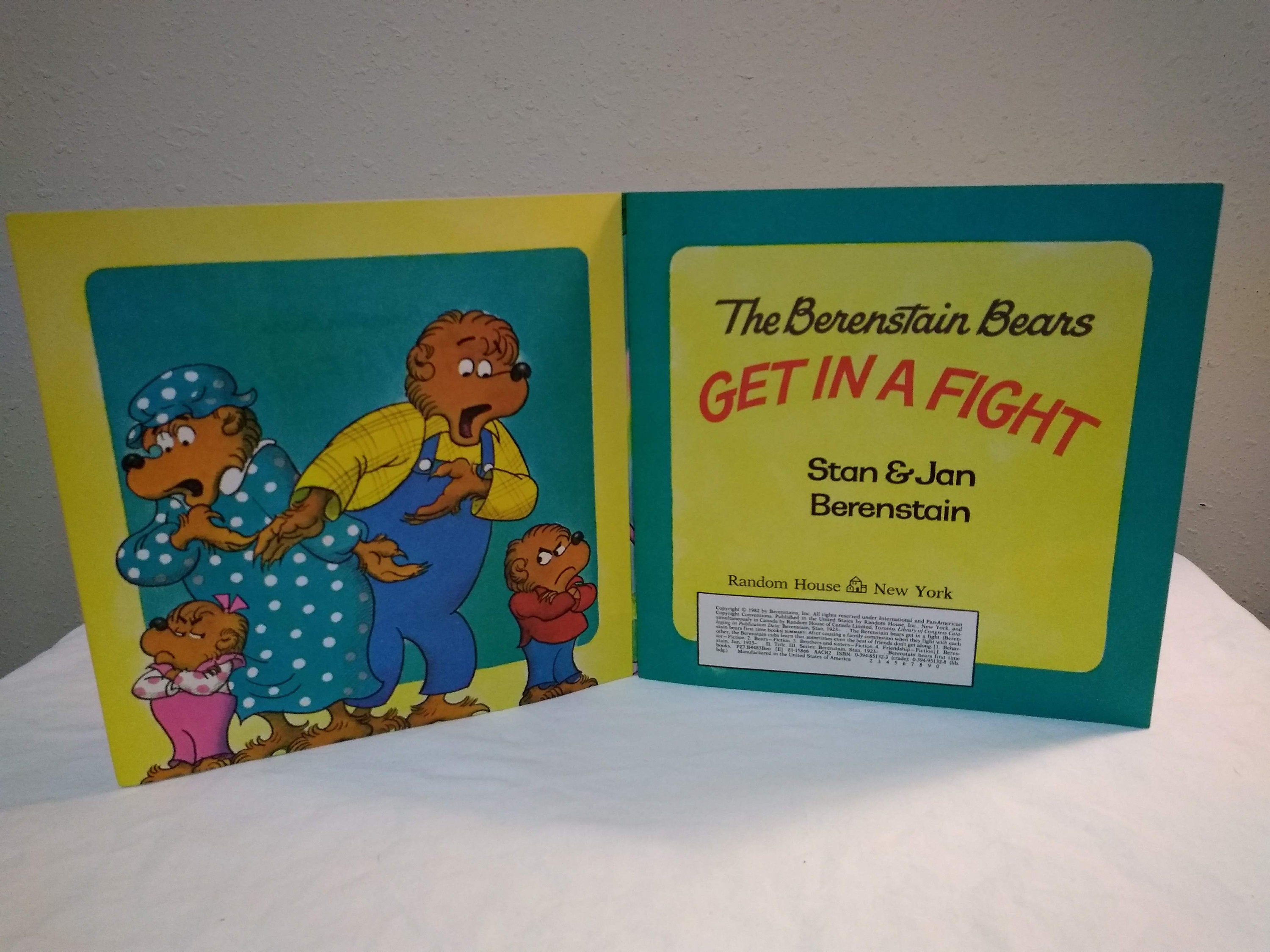 The Berenstain Bears: Get in A Fight, Used Book, Kids Book, Fiction ...