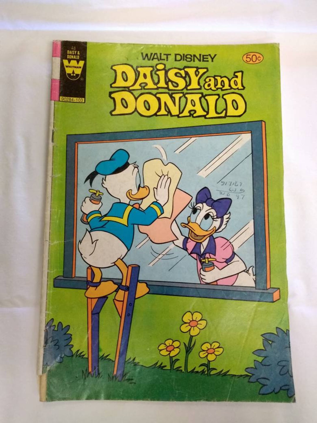 Vintage Whitman Comic 'walt Disney Daisy and Donald' - Etsy